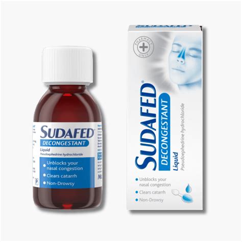 Sudafed Decongestant Tablets