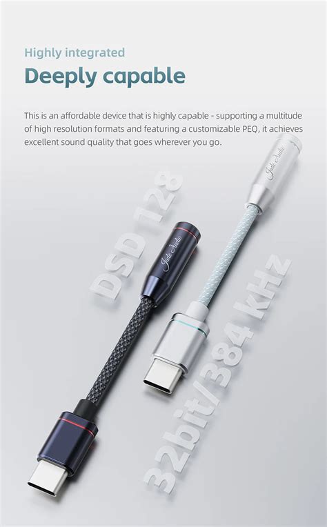 Fiio Jadeaudio Ja11 Usb Type C To 3 5mm Earphone