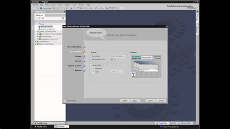Tia Portal Tutorial 05 Hmi Wizard Youtube