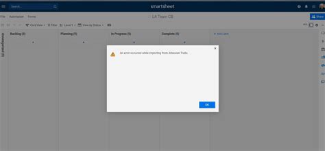 Cant Import Trello Into Smartsheet — Smartsheet Community