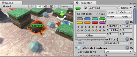 分配图标 Unity 手册