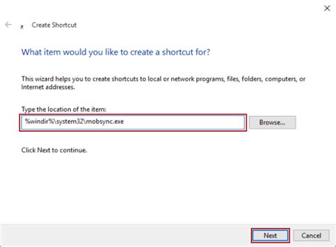Tips Create Sync Center Shortcut On Windows Desktop