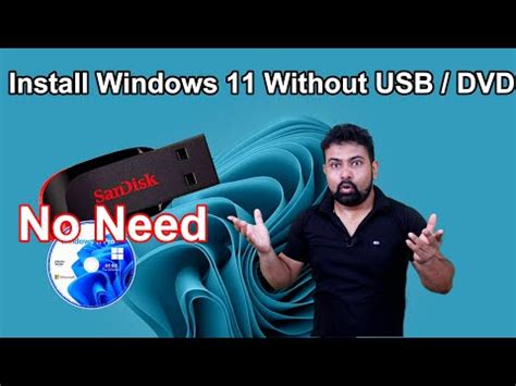 Windows 11 Setup Without Pendrive How To Install Windows 11 Without Pendrive DVD Step By