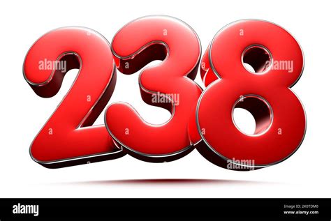 3d Number 238 Cut Out Stock Images And Pictures Alamy
