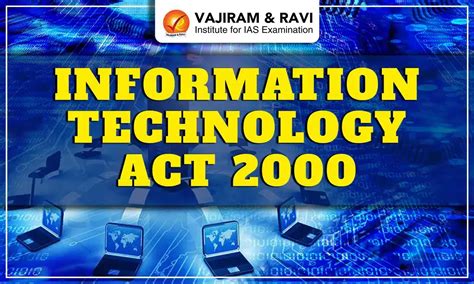 Information Technology Act 2000 Objectives Features Importance
