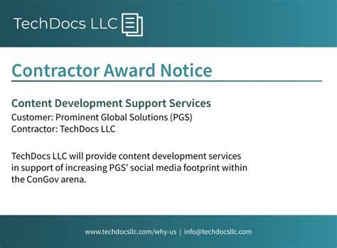 Techdocs Llc On Linkedin Announcement 2