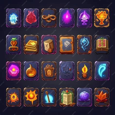 Premium Photo Fairy Magic Book Game Ai Generated Interface Icon Ui Old Gui Fairy Magic Book