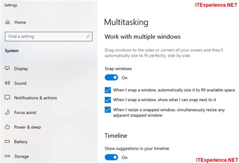 Disable Snapping And Resizing Windows Automatically In Windows 10