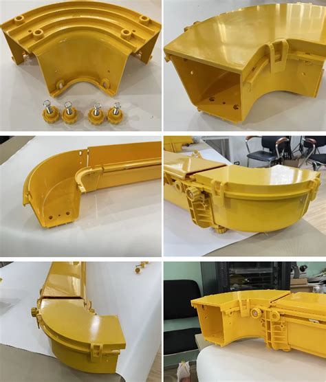 Sale Wire Conduit Trunking Fitting Pvc Duct Horizontal Closed With Cover 90 Degrees Corner