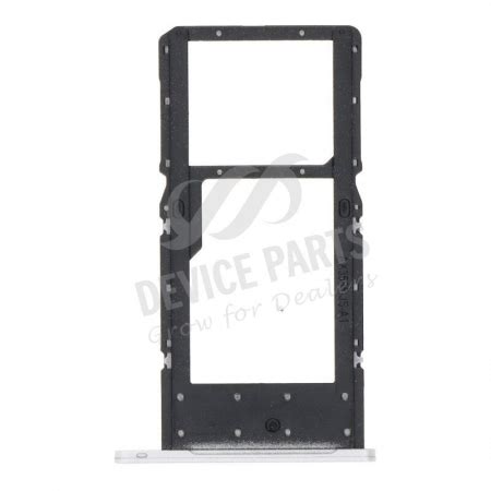 Sim Sd Card Tray For Samsung Galaxy Tab A Lite T Silver Ori