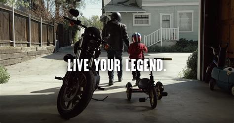 Harley Davidsons New Live Your Legend Ad Campaign For New Generations