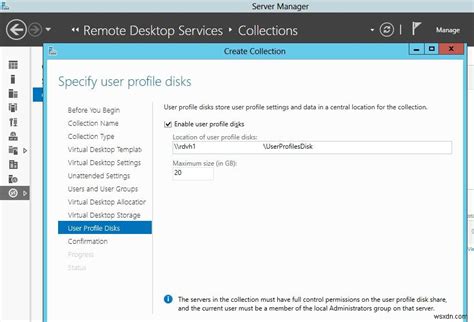User Profile Disks On Windows Server 2012 R2 2016 Rds