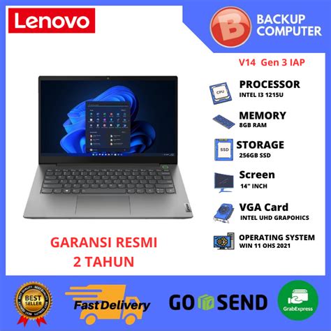 Jual Laptop Lenovo V Gen Iap Ts Amid I U Shopee Indonesia