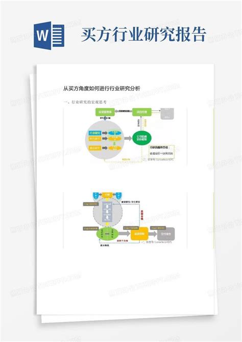 从买方角度如何进行行业研究分析word模板下载 编号qrxgjznr 熊猫办公