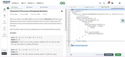 Coding Dsa Problemsolving Gfg160 Geekstreak2024