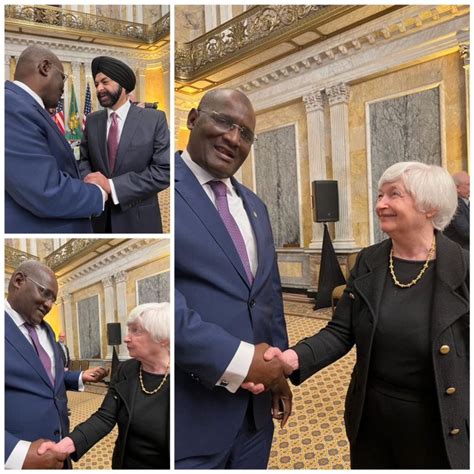 H E Mansour Elimane Kane Senegals Ambassador To The Us With