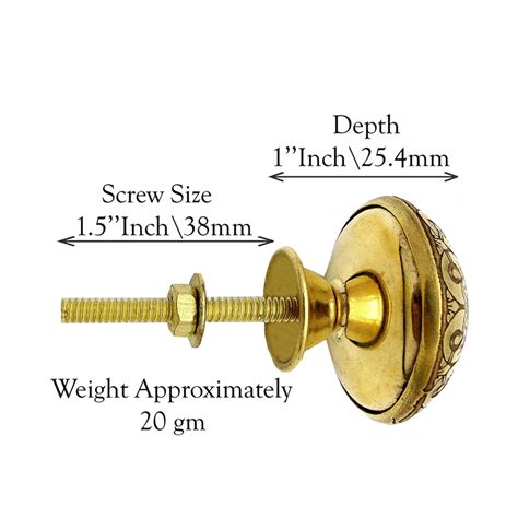 Brass Cabinet Knobs Pulls For Drawers And Dressers Handmade Decorative