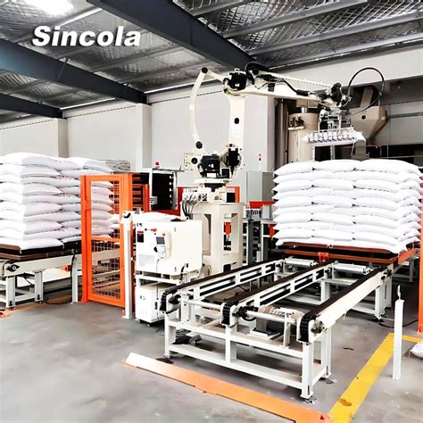 Fertilizer Feed Bagging Palletizing Machine
