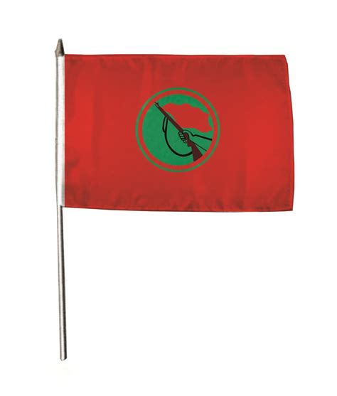 Stockflagge Ddr Kampfgruppen Der Arbeiterklasse 30 X 45 Cm