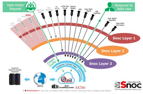 DDoS Mitigation Technique เอสนอค Snoc