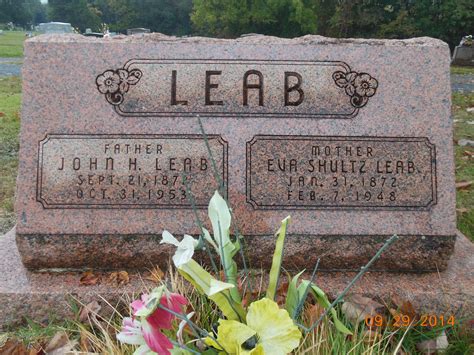 Sarah Eva Shultz Leab 1873 1948 Mémorial Find A Grave