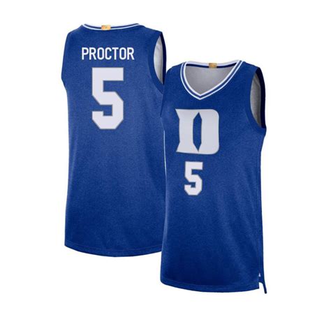 5 Tyrese Proctor Youth 100th Anniversary Duke Blue Devils Royal