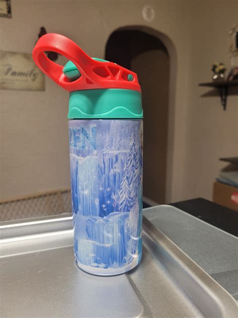 Frozen 12oz Flip Top Sippy Cup Etsy