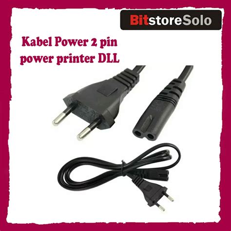 Jual Kabel Power Printer Kabel Power 2 Pin Shopee Indonesia