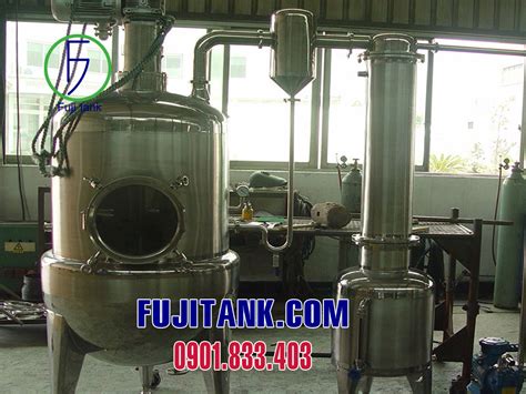 Cấu tạo của những máy cô đặc chân không trên thị trường hiện nay The