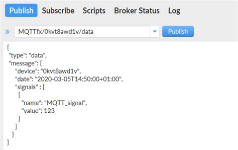 How To Communicate With Databoom Using Mqttfx Databoom