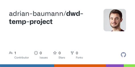 github adrian baumann dwd temp project