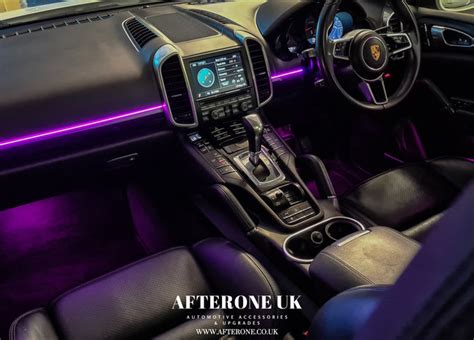 Porsche Cayenne Ambient Lighting Retrofit 20102017 Afterone Uk