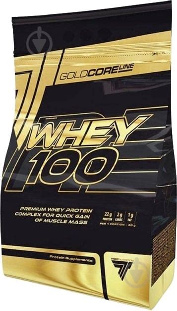 ᐉ Протеїн Trec Nutrition Gold Whey 100 Ваніль 2,275 кг • Краща ціна в ...