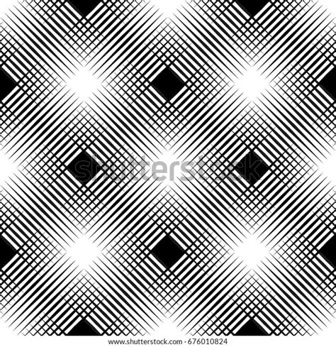 Seamless Halftone Pattern Geo Geometric Background Stock Vector Royalty Free 676010824