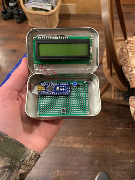 Why Not Put An Arduino Nano And An Lcd In An Altoids Tin Rarduino