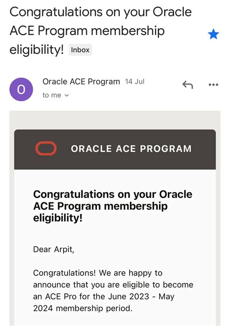 Arpit Agrawal On Linkedin Oracleace 15 Comments