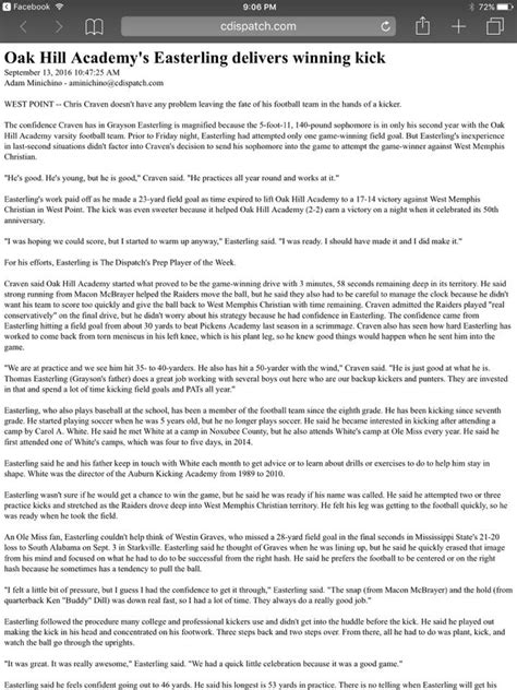 Kickin It With Grayson Easterling