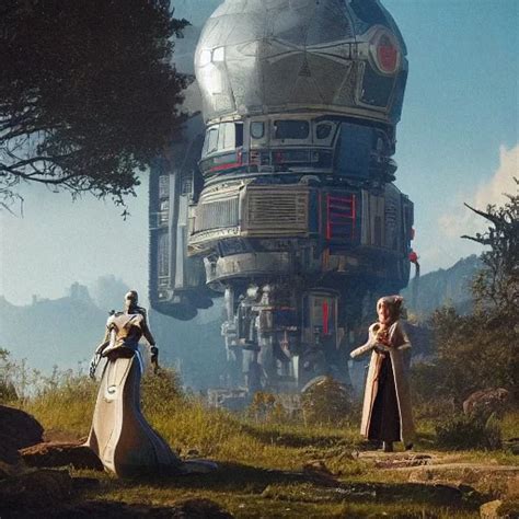 Ai Art Generator Giantess Space Wife Tiny Husband