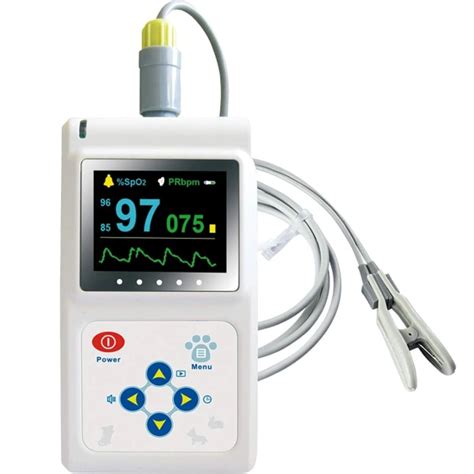 خرید و قیمت دستگاه دستی پالس اکسی متر دامپزشکی Contec Cms60d Vet برای