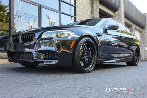 Bmw M5 With 21in Dub Attack 5 Wheels Exclusively From Butler Tires And