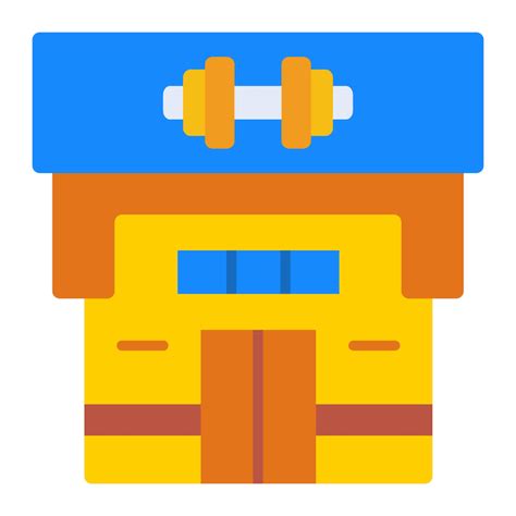 Premium Vector Gym Icon