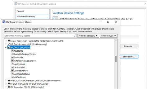 Hp Dock Registry And Inventory With Configmgr Garytown Configmgr Blog