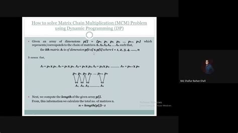 How To Solve Matrix Chain Multiplication Mcm Problem By Dynamic