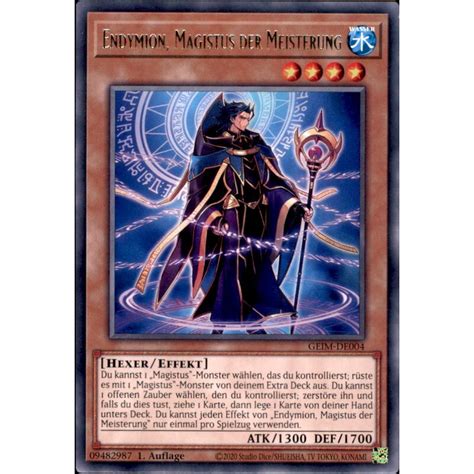 Geim De Endymion Magistus Der Meisterung Rare