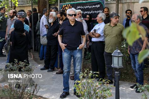 ایسنا مراسم تشییع پیکر مرتضی پور صمدی