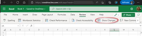 Where Is Excel S Show Changes Office Watch