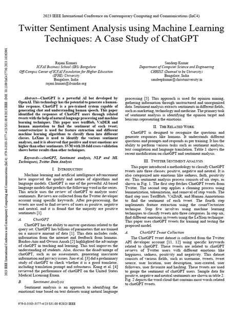 Twitter Sentiment Analysis Using Machine Learning Techniques A Case