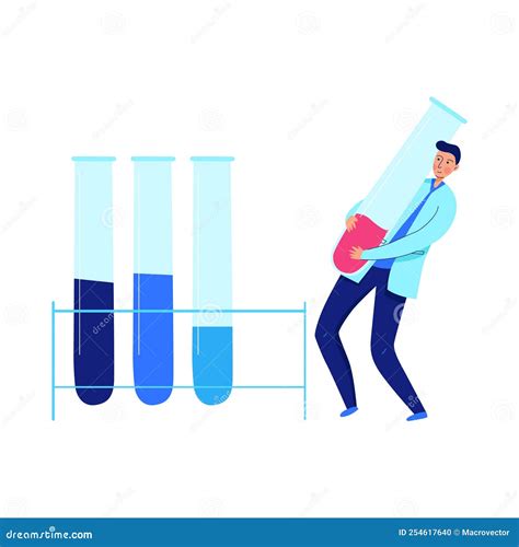 Science Laboratory Illustration Stock Vector Illustration Of Emblem Decorative 254617640