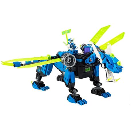 Lego 71711 Ninjago Jay S Cyber Dragon ONLY NJO563 Digi Jay Minifigure With Shoulder Armor With
