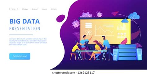 Software Engineer Statistician Visualizer Analyst Working Stock Vector